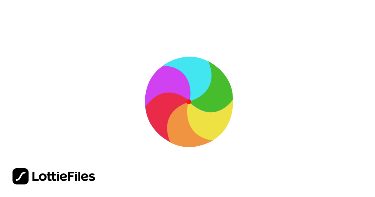 Loading color ball by one jee one - LottieFiles