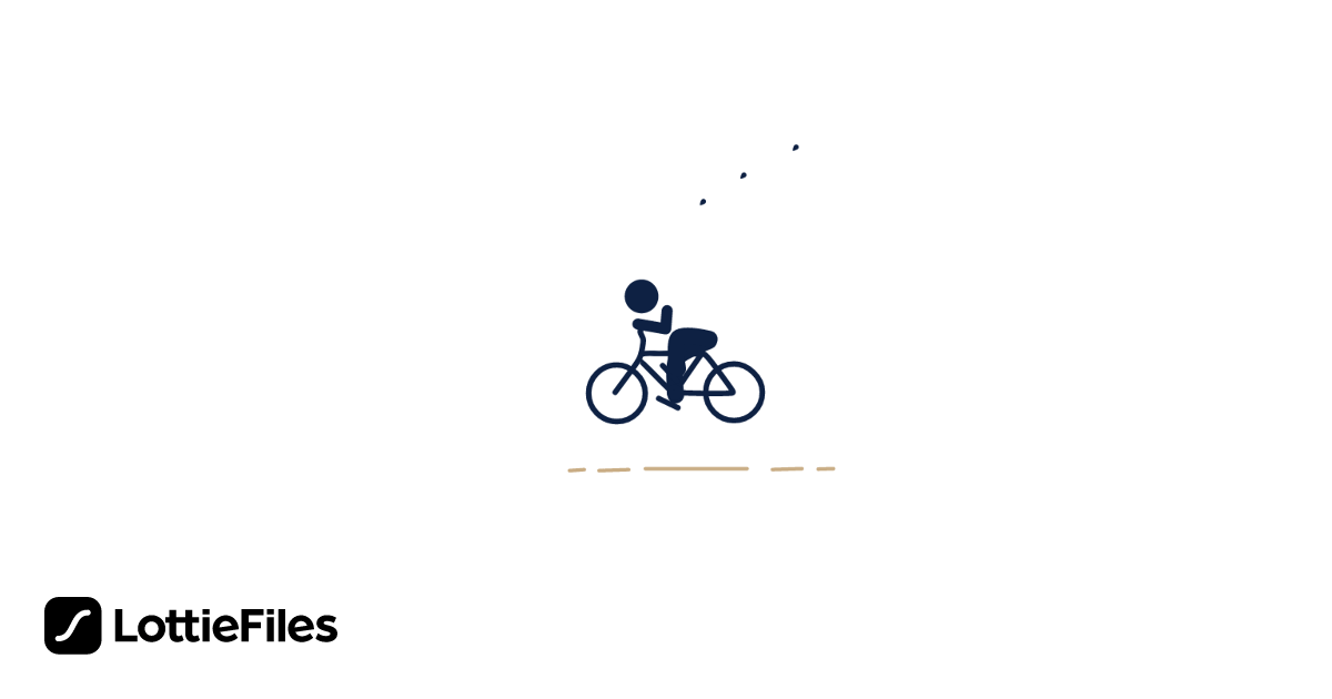 Free Bike ride Animation by Akiko | LottieFiles