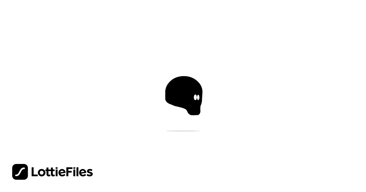 Free Loading Skull Animation by Raphaël Desjouis | LottieFiles