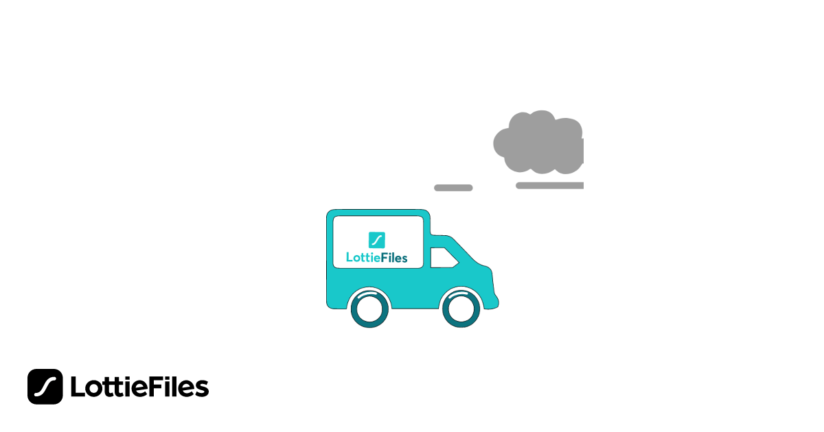 Free Lottiefiles Delivery Van Animation Animation by Muhammad Tahir ...