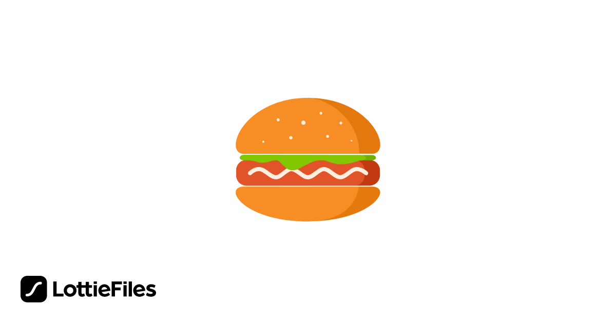 Free Burger Loading - Food & Beverage Animation by Creator Mahesh ...