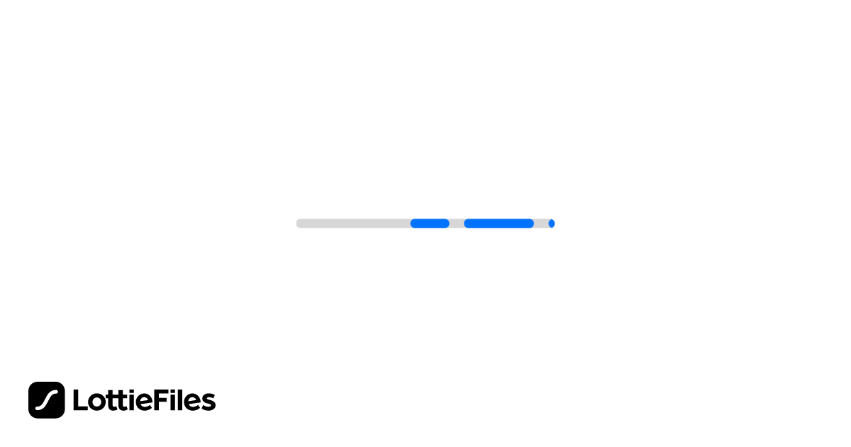 Free Progress Bar Animation by Nattu Adnan | LottieFiles