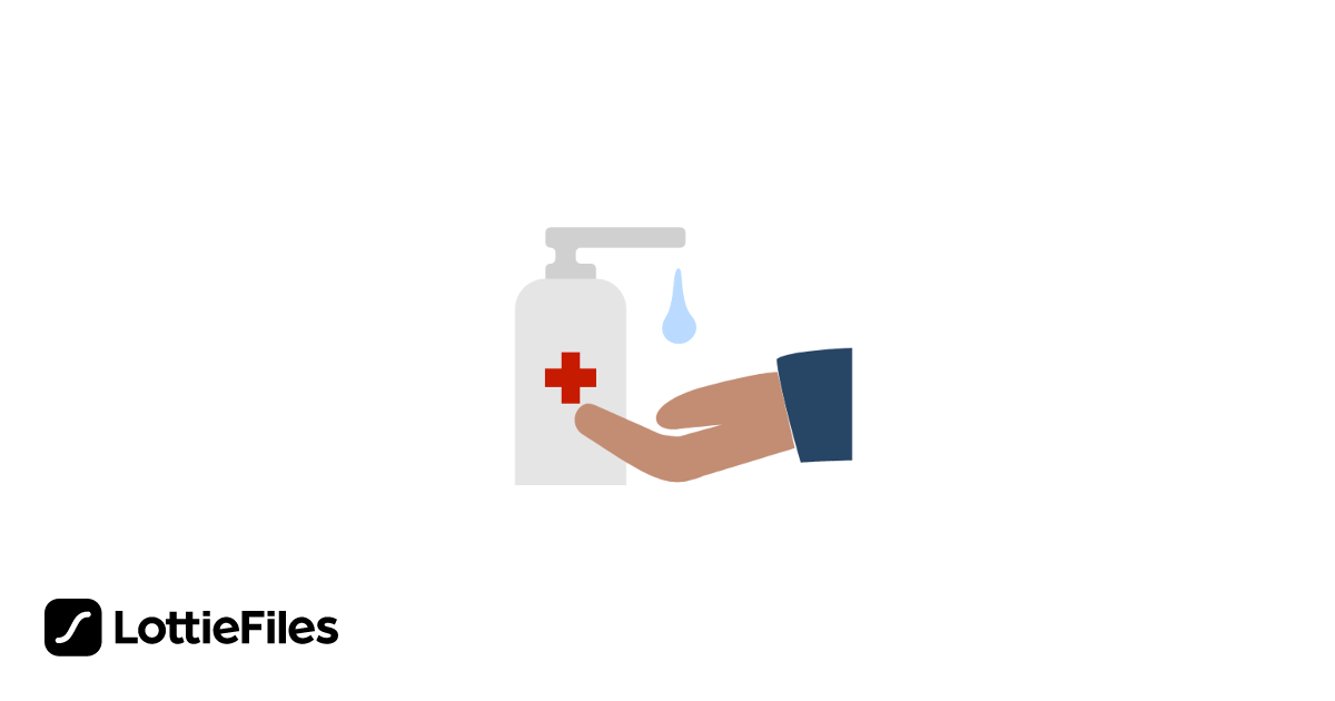 Free Sanitizer Animation by Motion Forward | LottieFiles