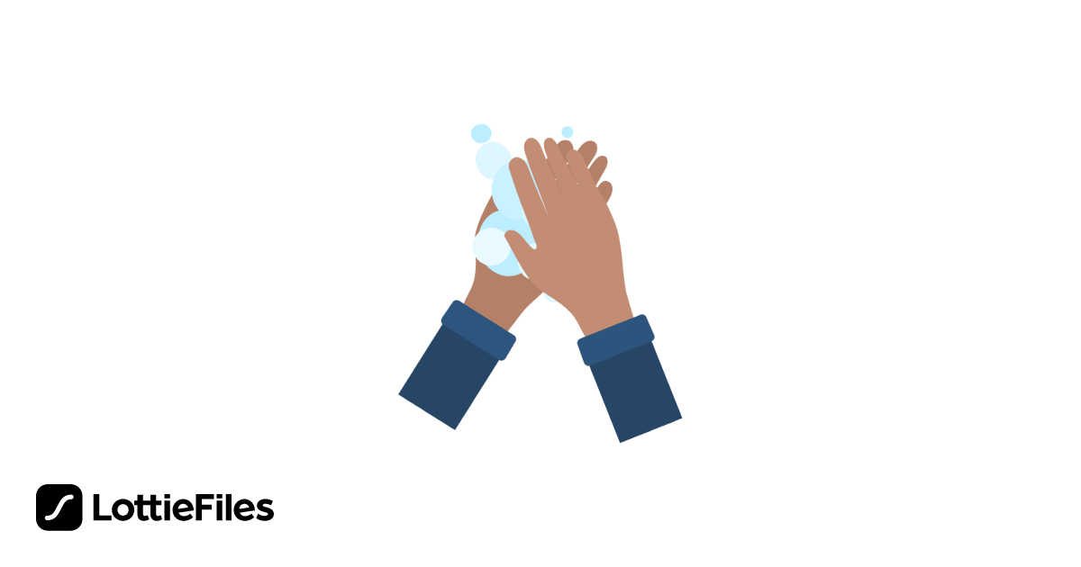 Free Hand Washing Animation by Motion Forward | LottieFiles