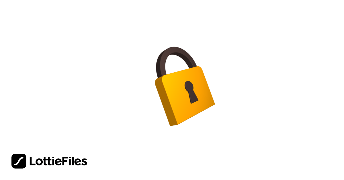 Free 3d locker Animation by benbahya abdallah | LottieFiles