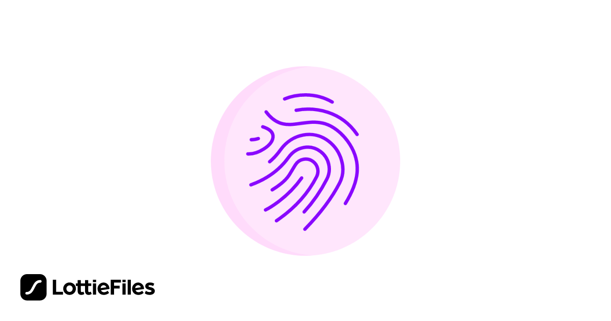 Free Fingerprint Animation by Strokes Studio | LottieFiles