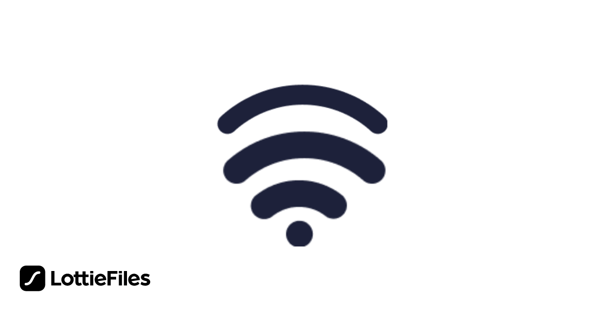 Free wifi Animation by Izabelle Oliveira | LottieFiles
