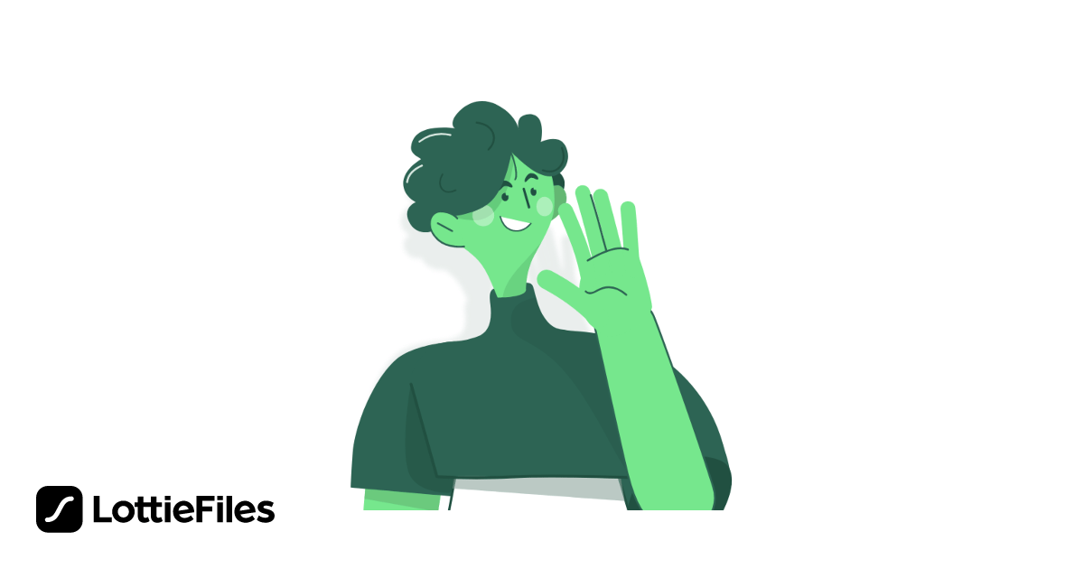 Free hello Animation by Nino | LottieFiles