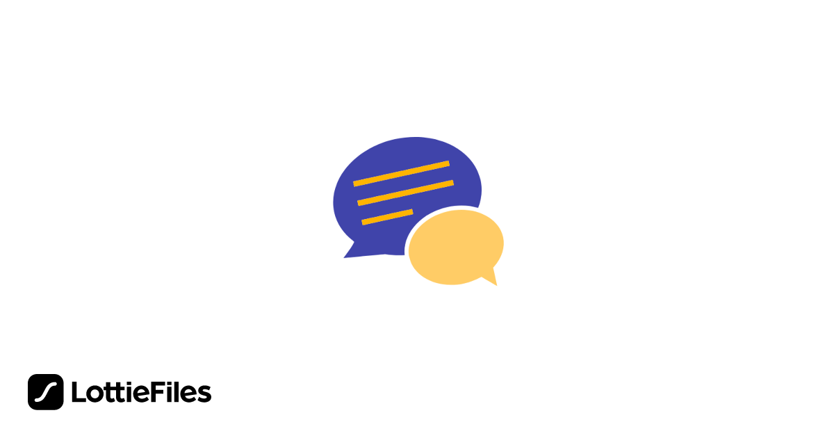 Free Chat icon Animation by Assets Craft | LottieFiles