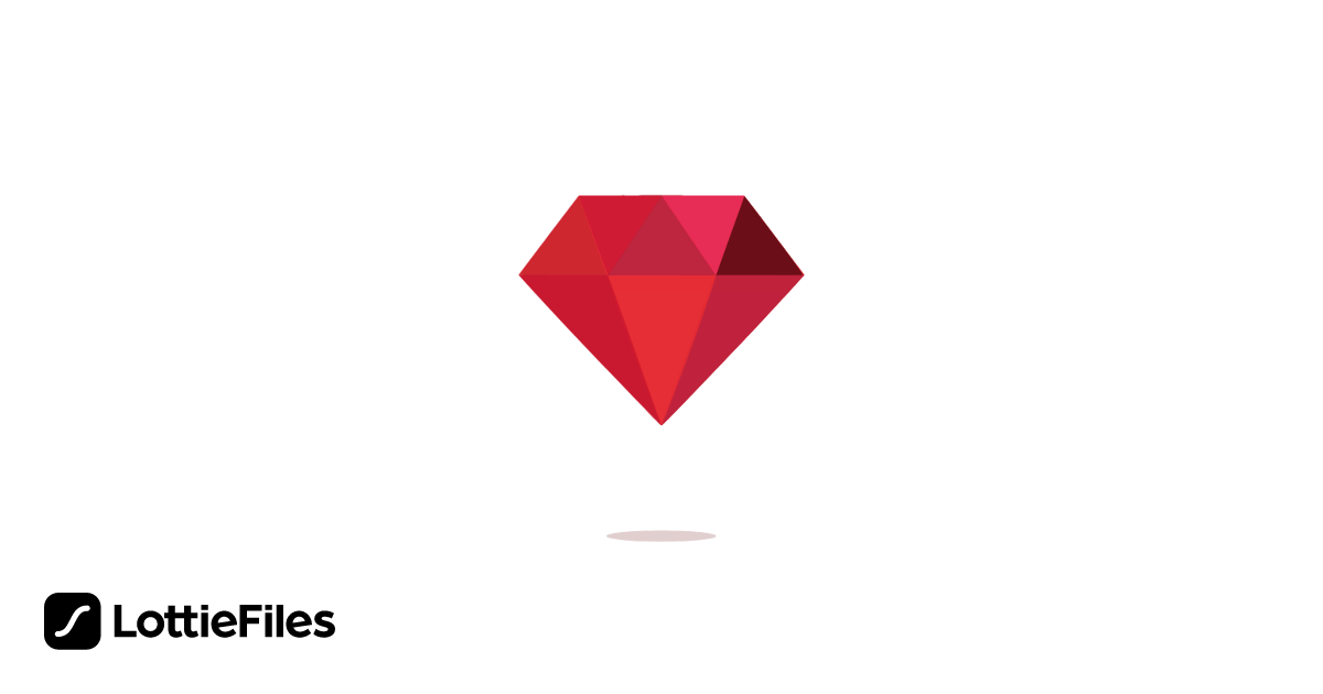 Free Red Diamond Animation by MercC | LottieFiles