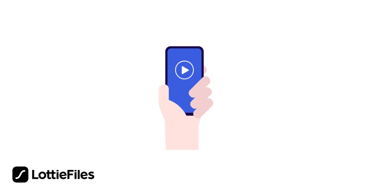 Free hand with phone Animation by Seiyoung Park | LottieFiles