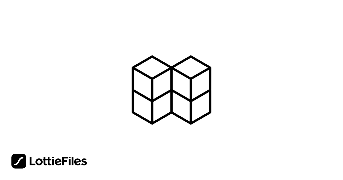 Free Dynamic Quad Cube [Stacks] Animation by Ision Industries | LottieFiles