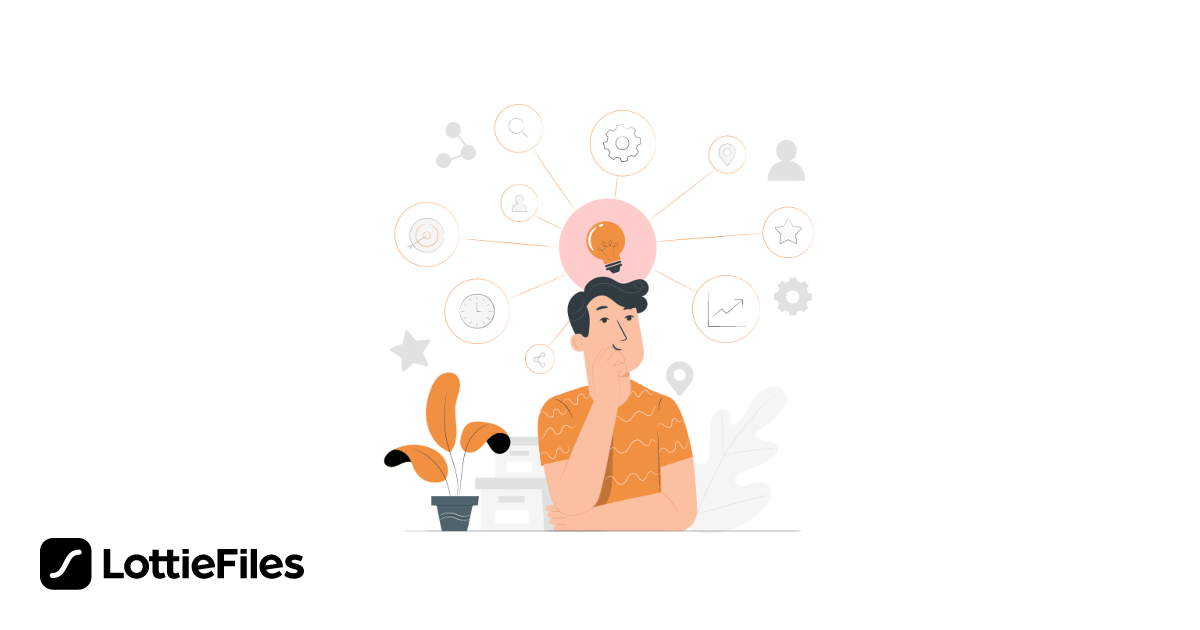 Free Thinking Animation by Arslan Sid | LottieFiles