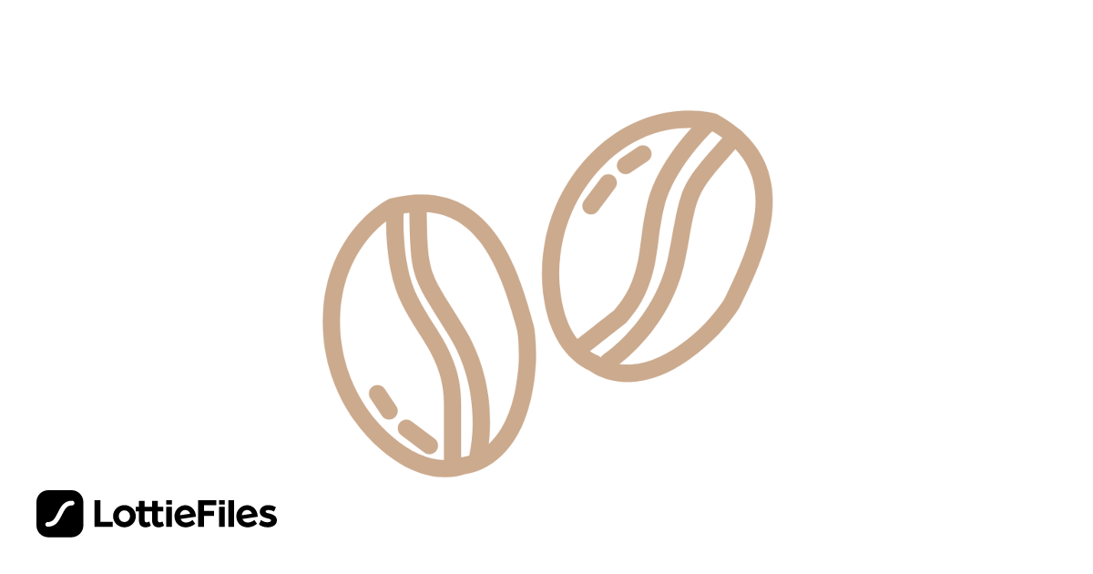 Free Coffee Beans Animation by Adrian Beuses | LottieFiles
