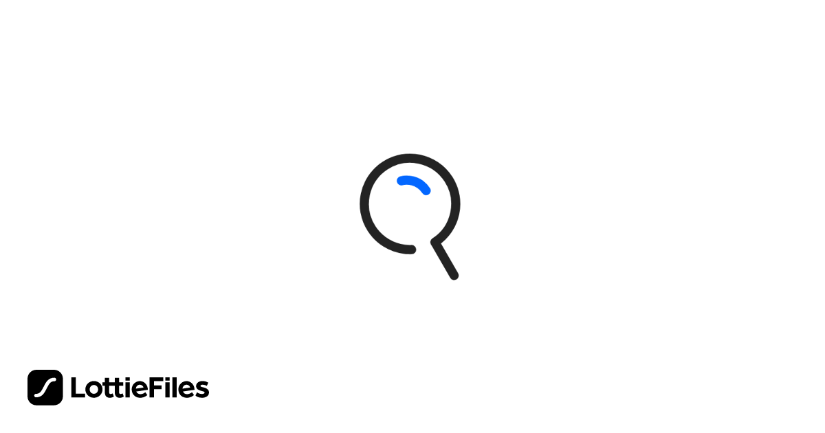 Free Magnifier icon animation Animation by 李育 | LottieFiles