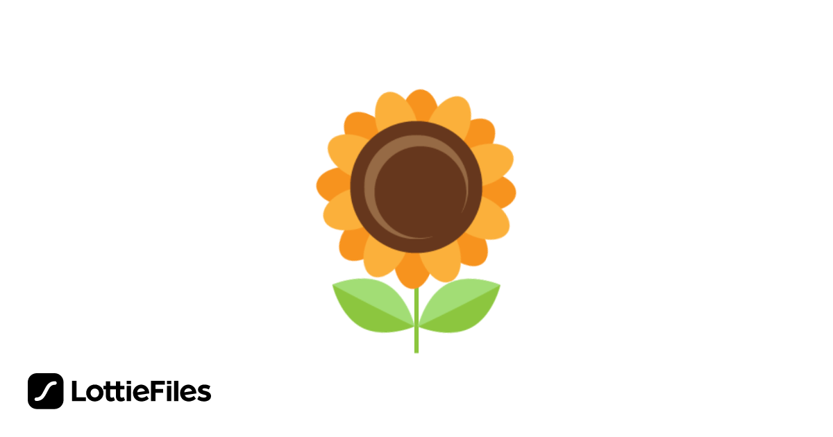 Free Sunflower Animation by Lenora Sunflower | LottieFiles