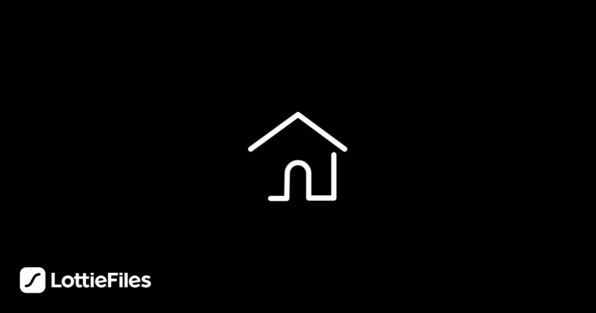 Free Home Animation by LottieFiles | LottieFiles