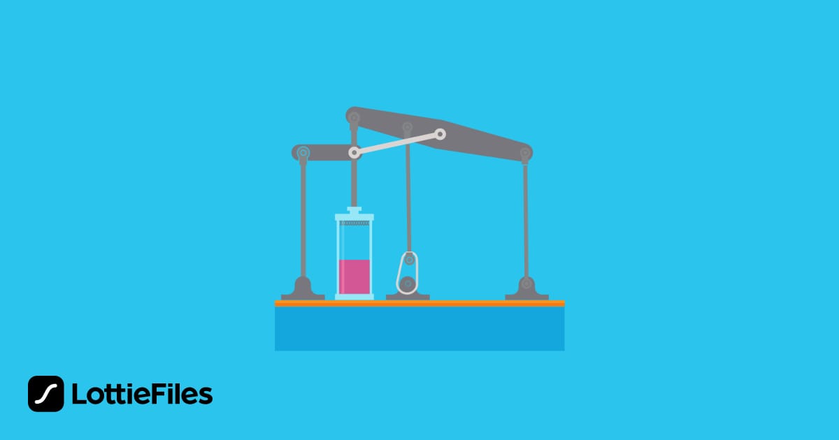 Free Pink Drink Machine Animation by Chris Gannon | LottieFiles