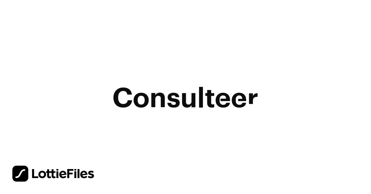 Consulteer Logo - Zoom - Light Theme by Consulteer - LottieFiles