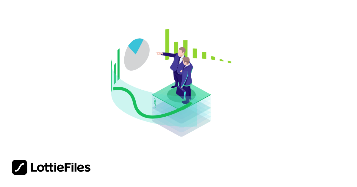 Free business growth (color change) Animation by Shell Bee | LottieFiles