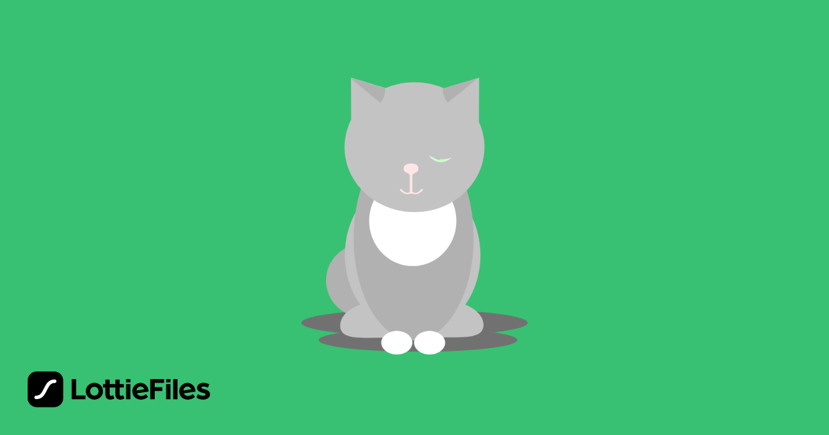 Free Happy cat Animation by Lenora Sunflower | LottieFiles