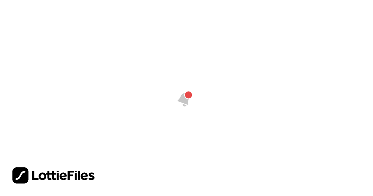 Free Notification Animation by Eddy Gann | LottieFiles
