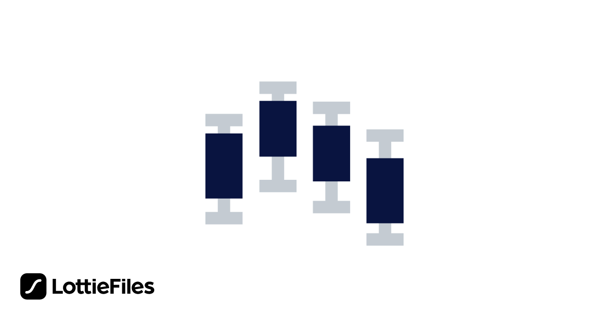 Free Candlestick Loop Animation by Decred Project | LottieFiles