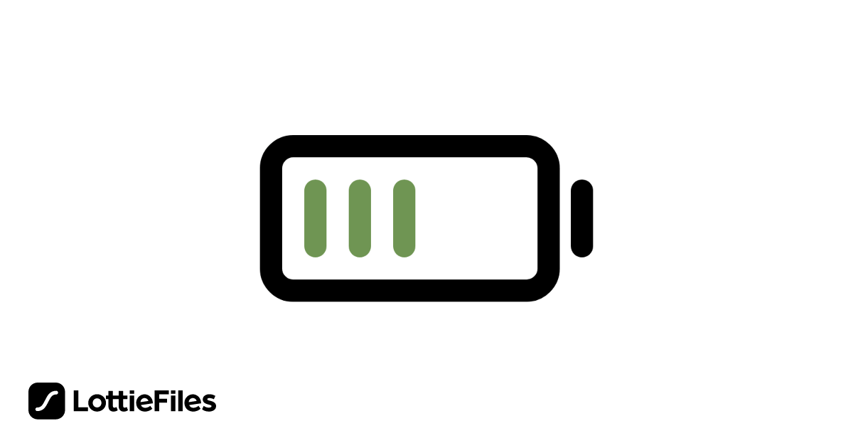 Free Battery Charging Animation Animation by Neel Bamania | LottieFiles