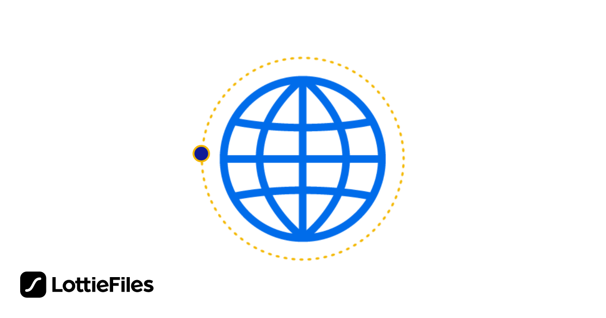 Free Global Connected Animation by Courtney Arensman | LottieFiles