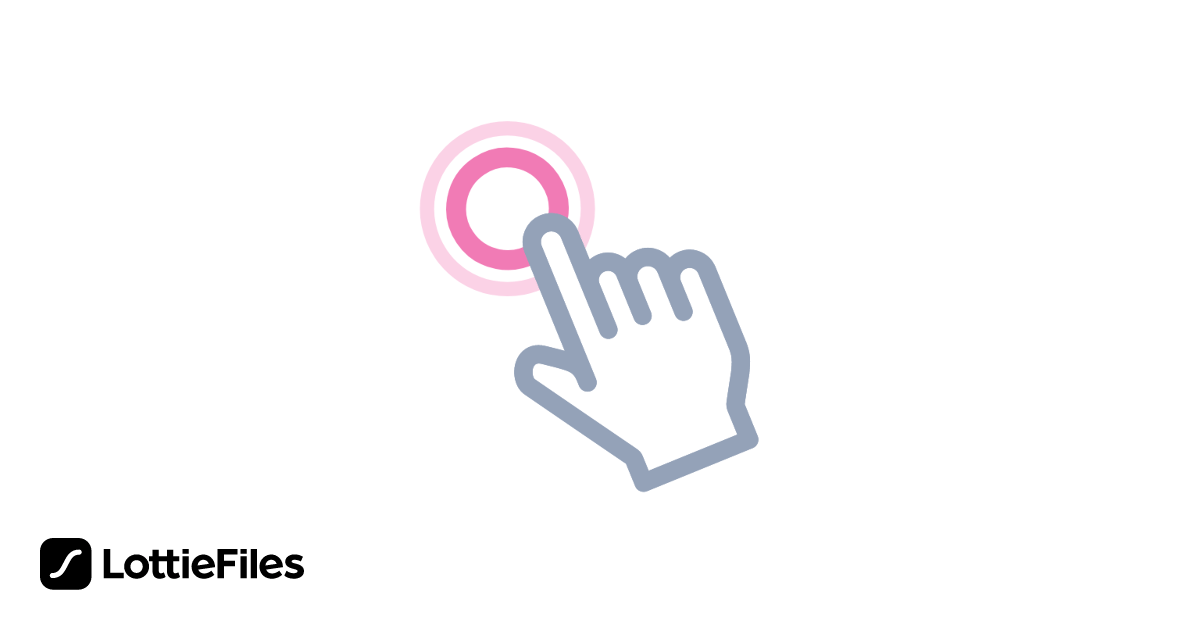 Free Tapping hand Animation by Ian Healy | LottieFiles