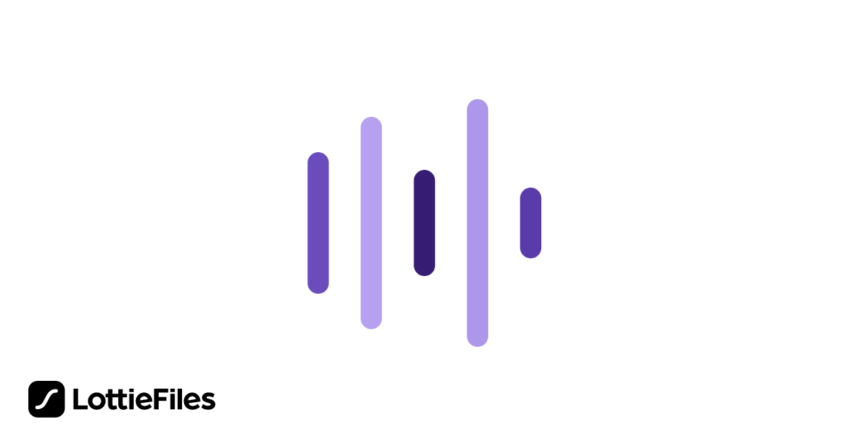 Free Music Waves Animation by Harshit Tewatia | LottieFiles