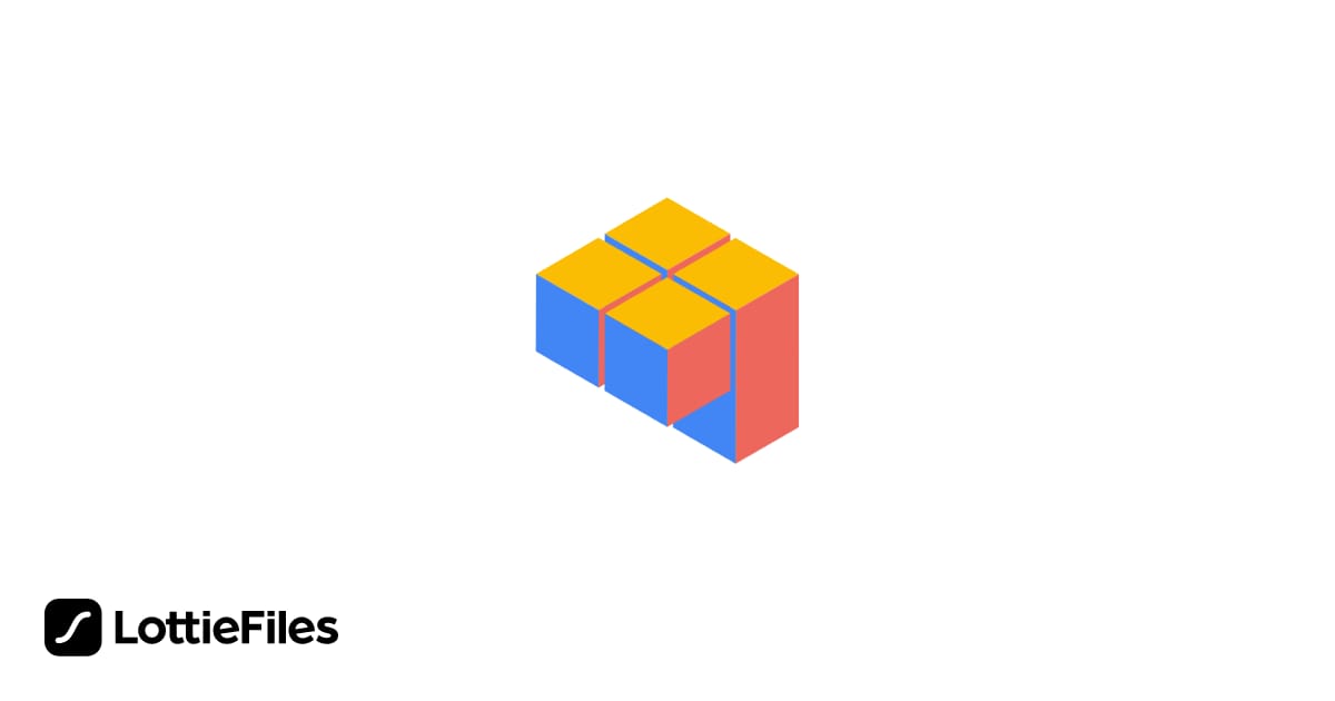 Free Blocks Animation by Matheus Fonseca | LottieFiles