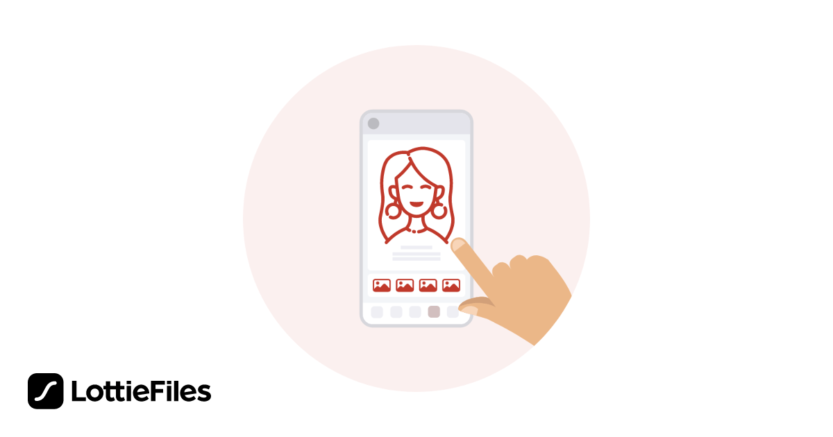 Free Hand tapping on a smartphone Animation by Jonas Alvarson | LottieFiles