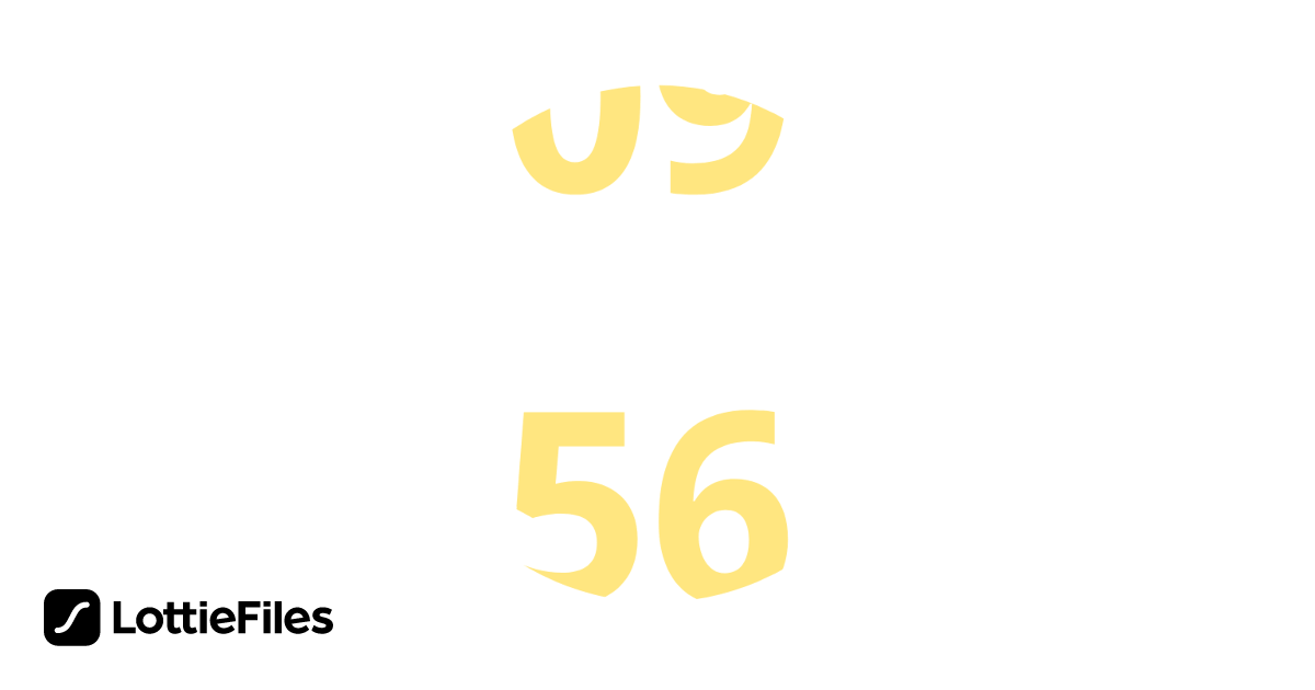 Free slot number animation Animation by Anand | LottieFiles