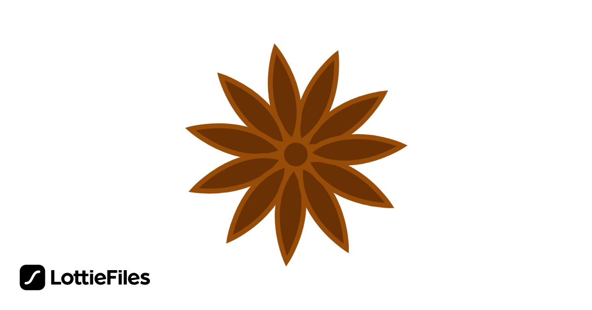Free Star Anise spice rotating Animation by Marina Vedernikova ...