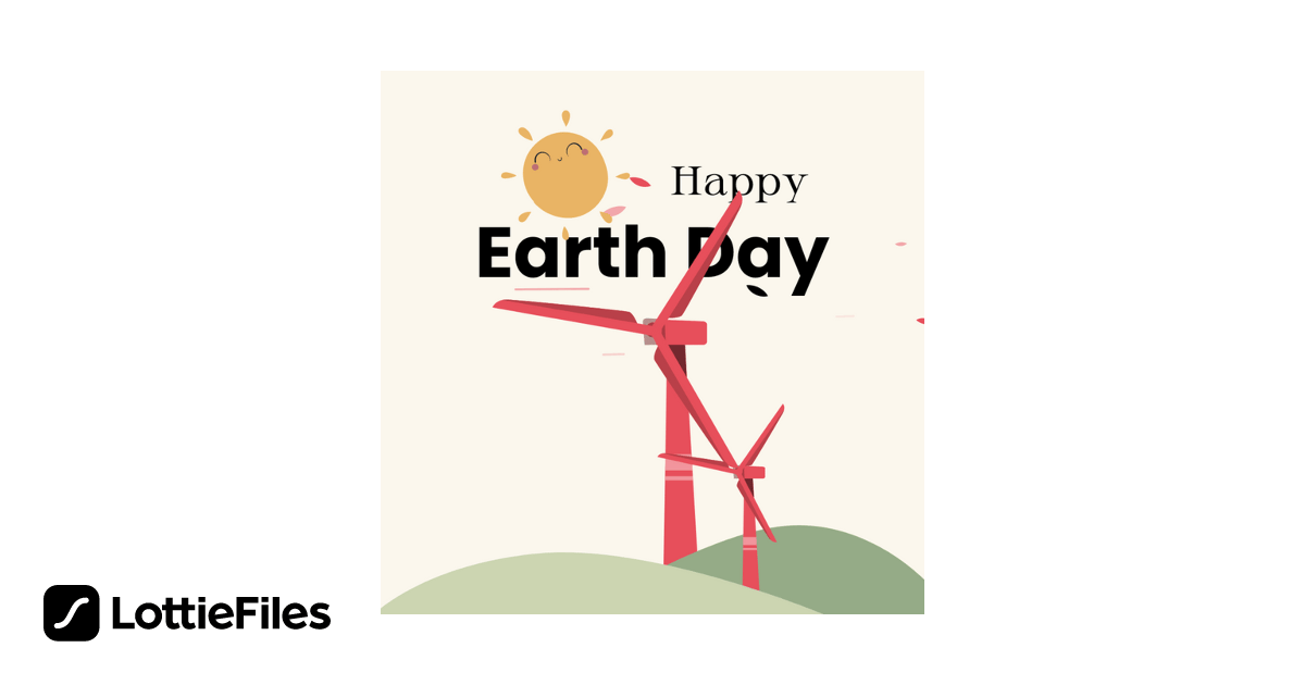 Free Wind Turbine Animation by Sanjib Paul | LottieFiles
