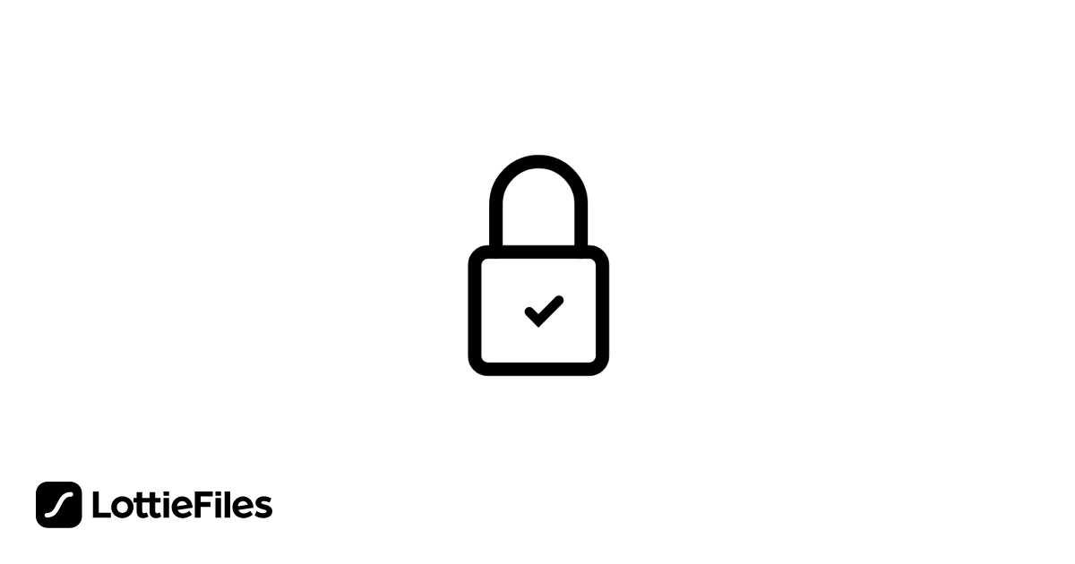 Lock Animation by Amigo Motion - LottieFiles