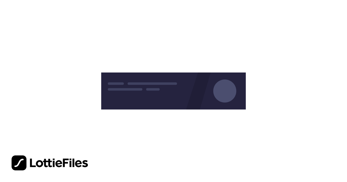 Free Preloader Animation by Andrey Antar | LottieFiles