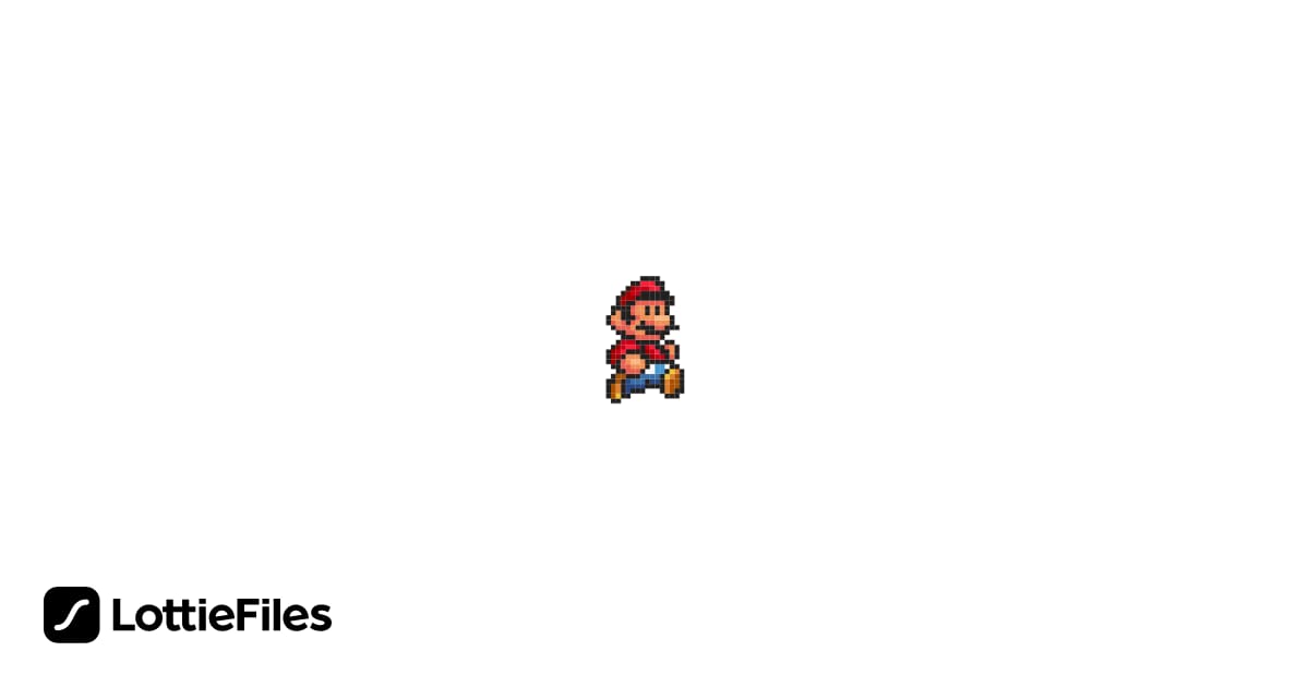 Free Loading 52 | Mario Animation by Jeffrey Christopher | LottieFiles