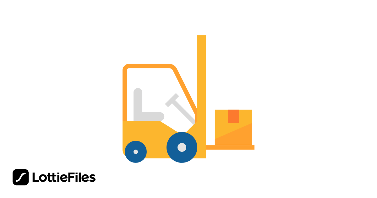 Free animated fork lifter animated icon Animation by Saddam Hussain ...