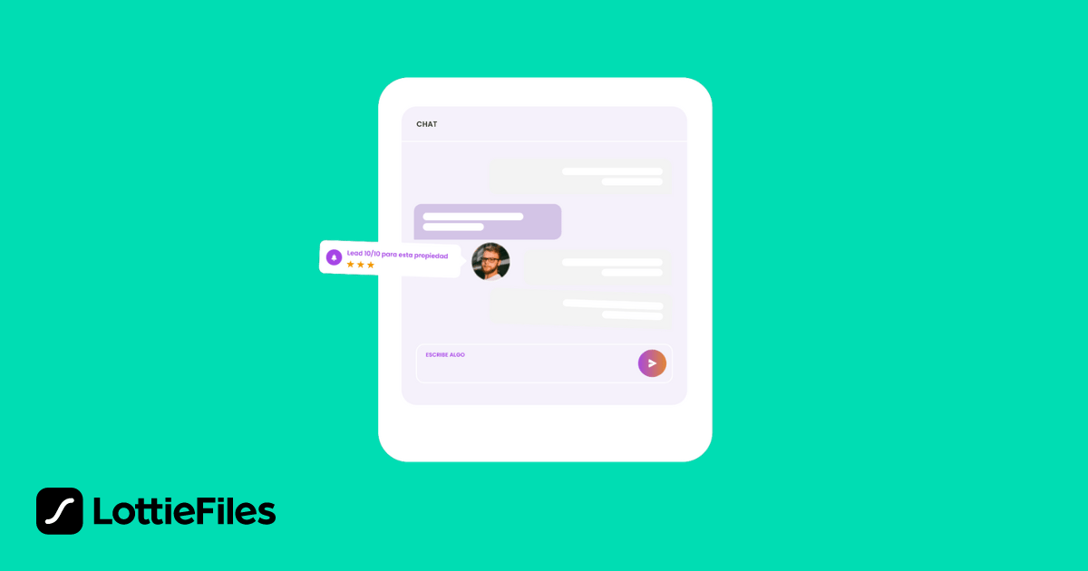 Free Chatting Mobile Lottie Json Animation Animation By Tinymotion Lottiefiles