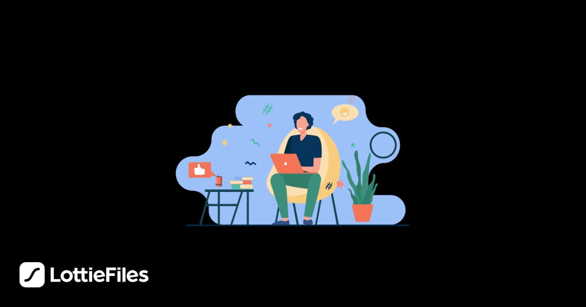 Free DM Lottie files Animation by Audwin Mocorro | LottieFiles