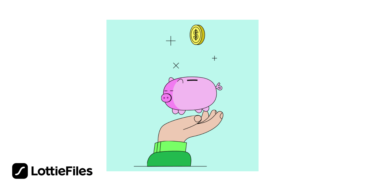 Free Piggy Animation by Lana Nguyen | LottieFiles