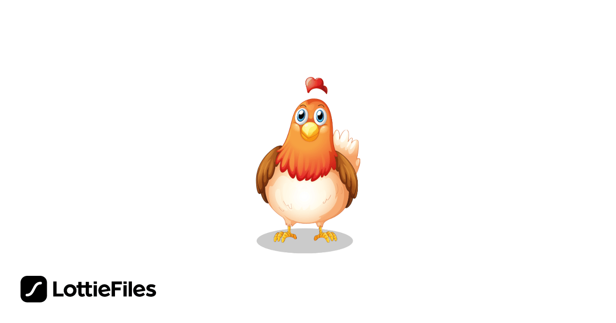 Free Chicken Animation by Zedex Studio | LottieFiles