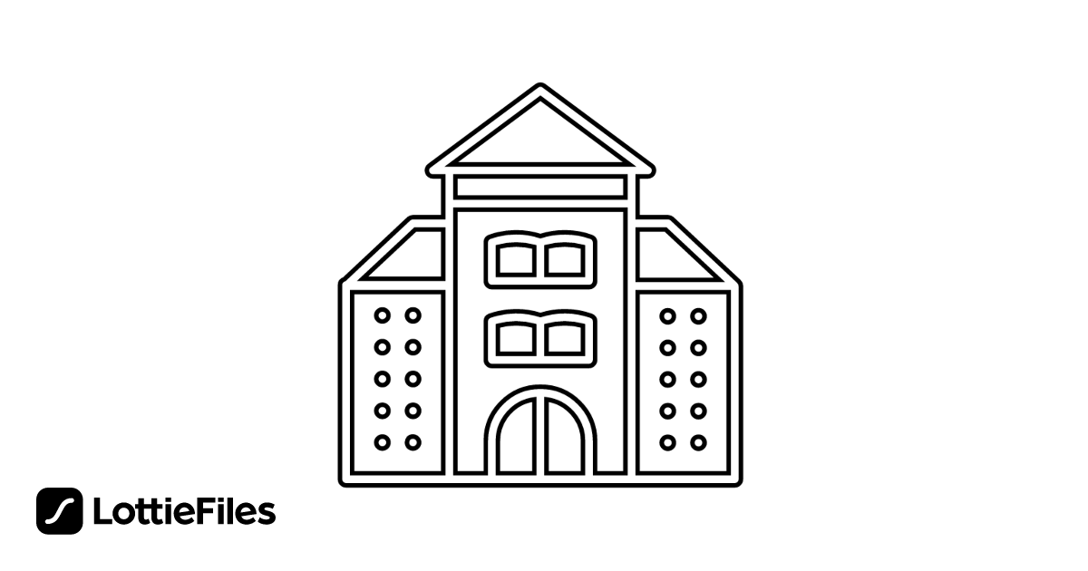 Free university, school icon Animation by Eleven Gates | LottieFiles