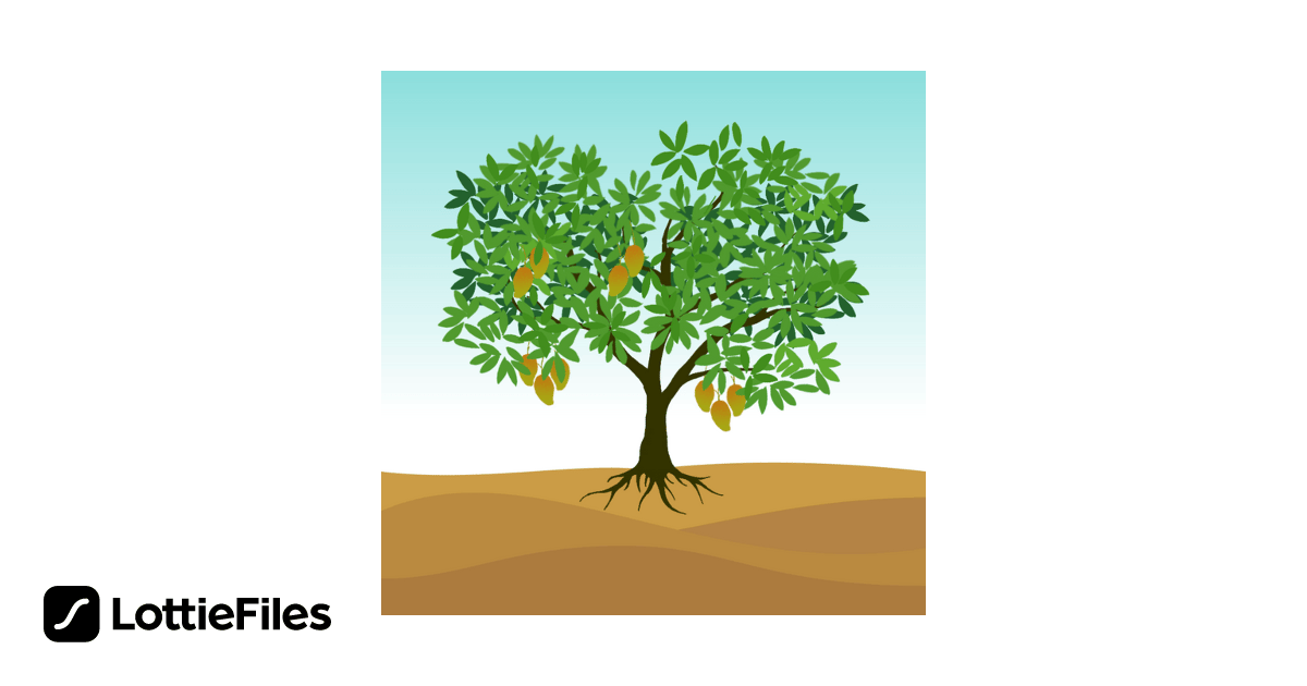 Free Mango Tree Animation Animation by Toshi Feryansyah | LottieFiles