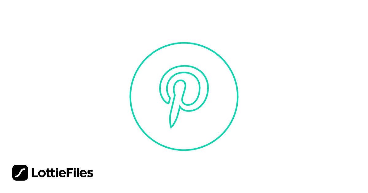Free Pinterest Animation by LottieJSON | LottieFiles