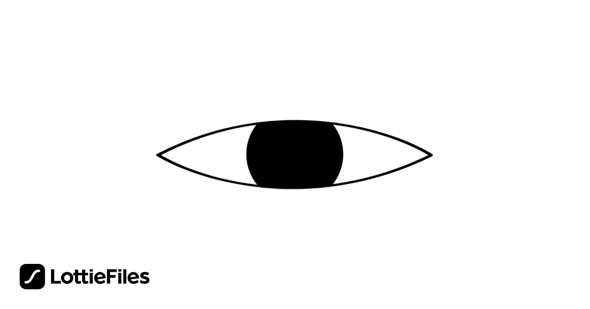 Free Eye blink Animation by Fabian | LottieFiles