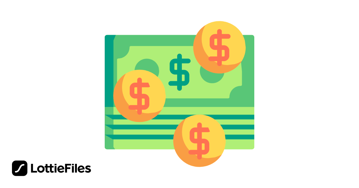 Free cash Animation by Estiven Ramirez | LottieFiles