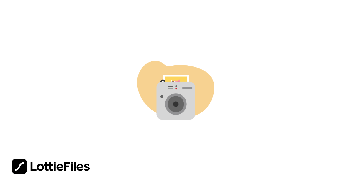 Free polaroid Animation by CarynTan | LottieFiles